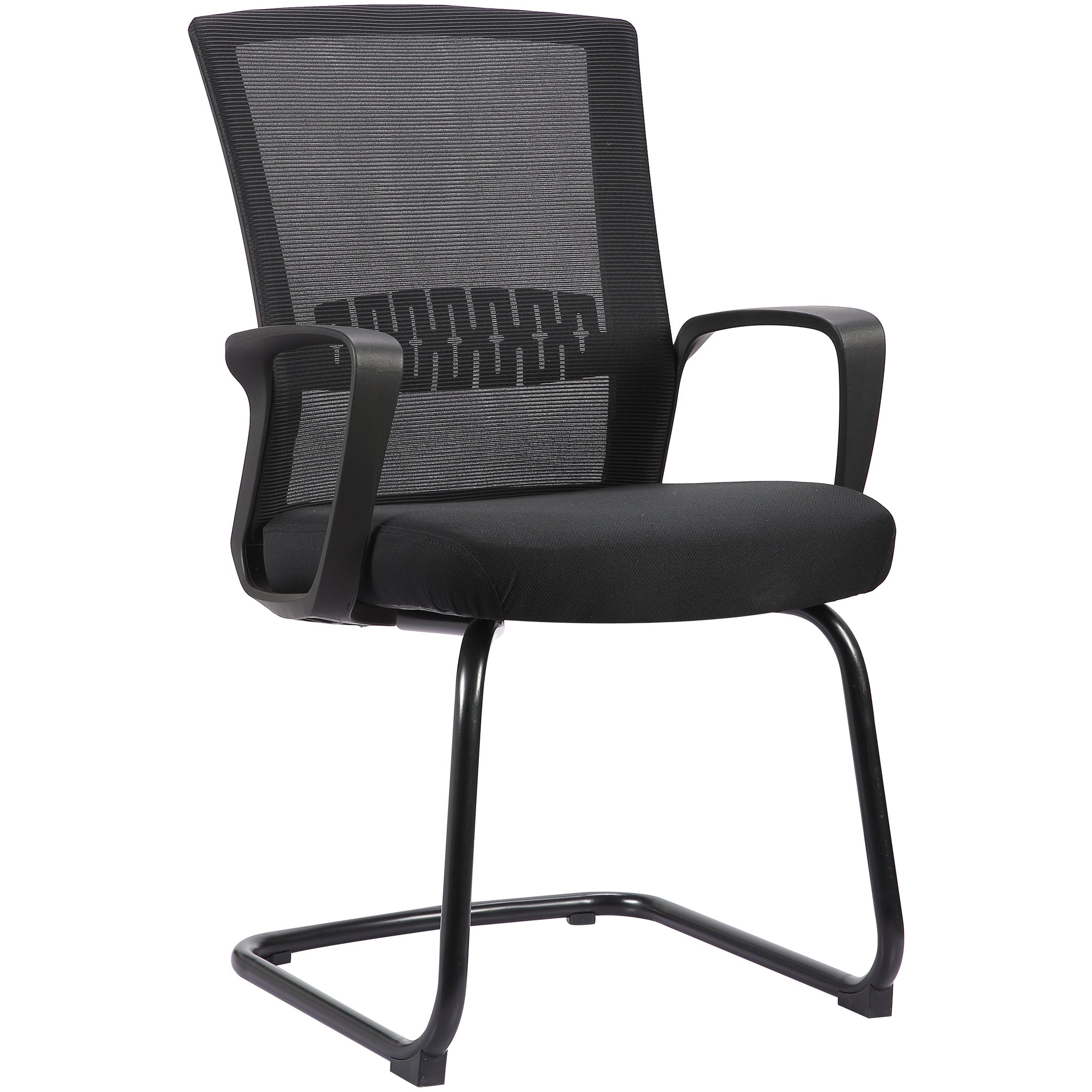 HALEY II Ergonomic Mesh Visitor Sled Based Chair